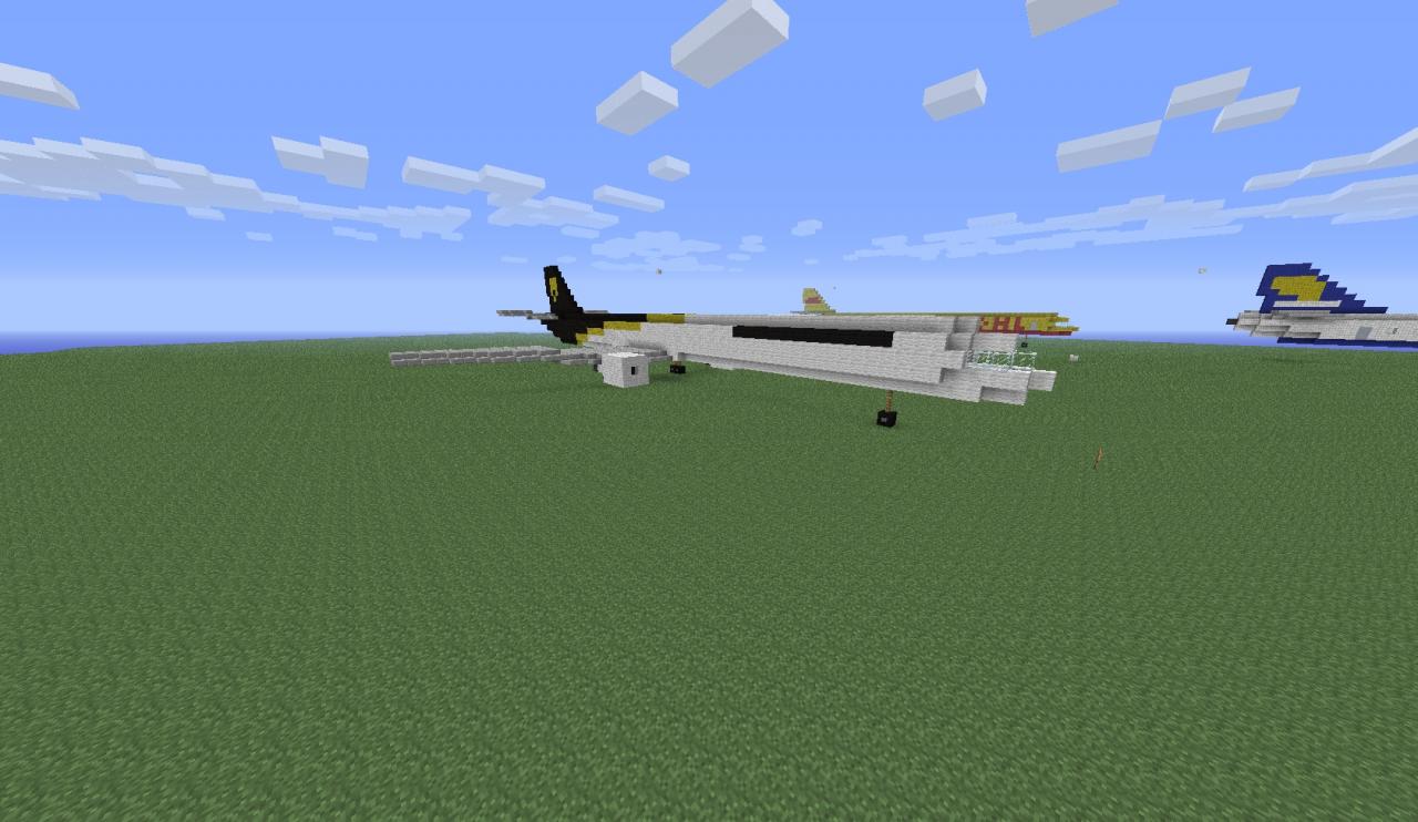 Boeing 757 Minecraft Map
