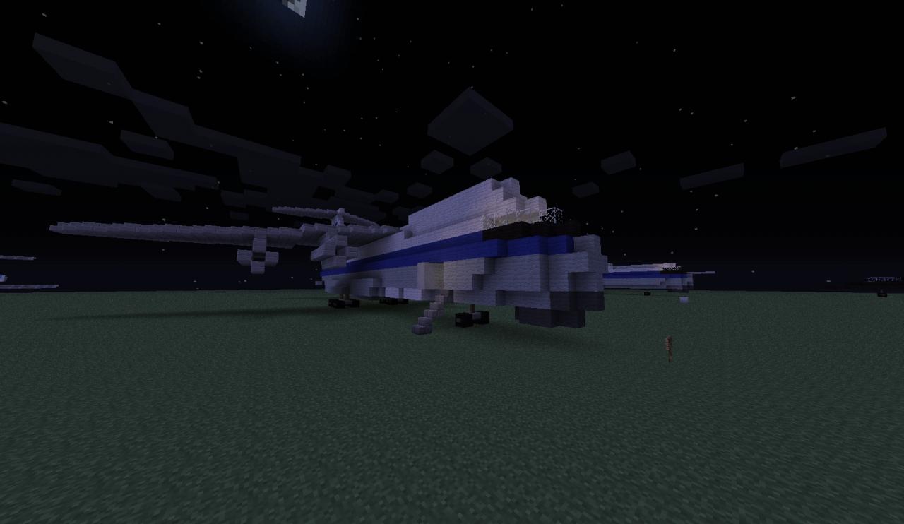 Ilyushin IL-76 Minecraft Map