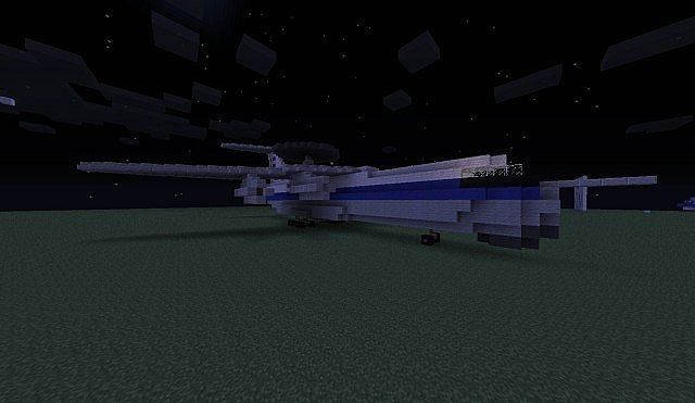 Ilyushin IL-76 Minecraft Map