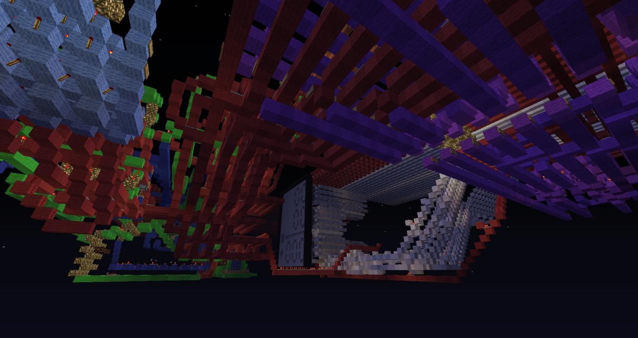 Redstone 4-bit Calculator Minecraft Map