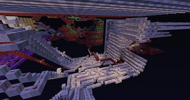 Redstone 4-bit Calculator Minecraft Map