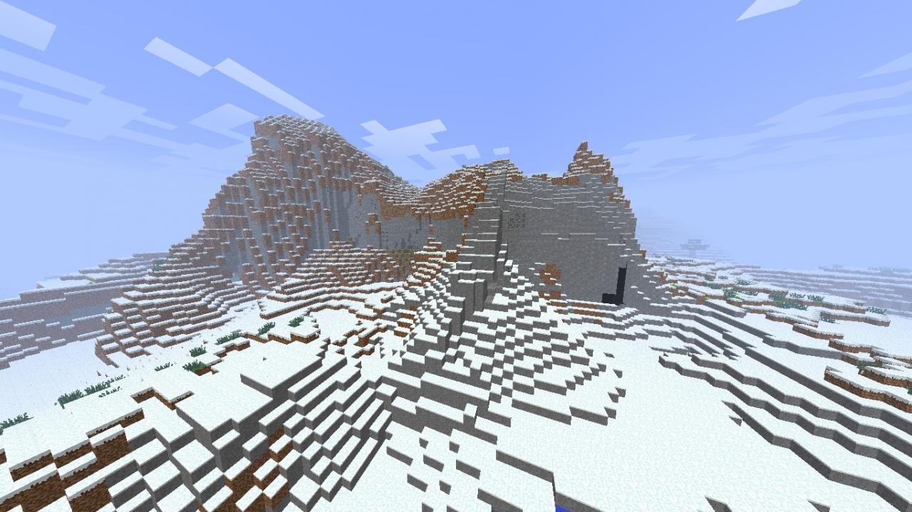 Nether Castle and epic mountains! Minecraft Map