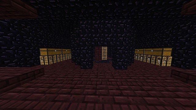 Nether Castle and epic mountains! Minecraft Map