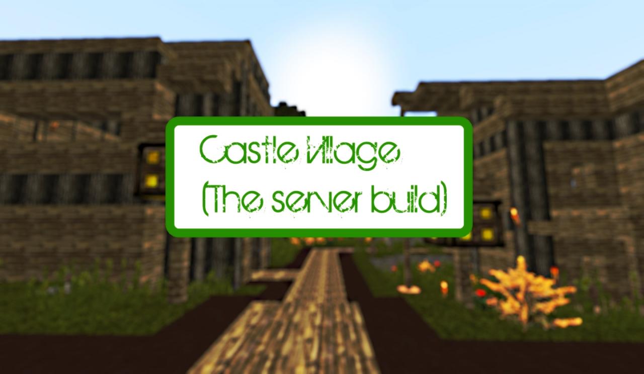 Castle Village Build Minecraft Map