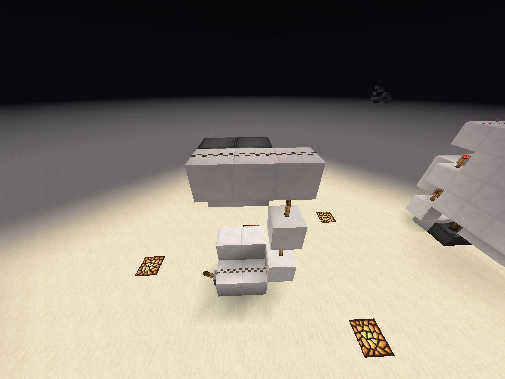 Compact Vertical Piston Door [4x7x4] Minecraft Map