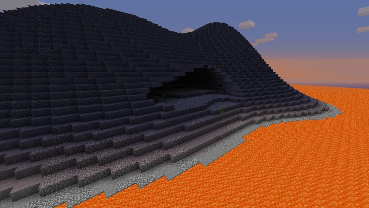 Lava Survival Map witch challenges {Alpha} Minecraft Map