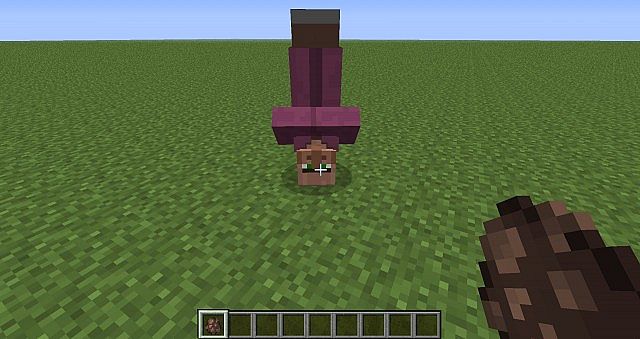 Upside down mobs in Minecraft 1.6.2