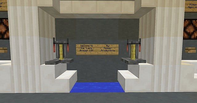 Completely Automatic Brewing Setup Minecraft Map