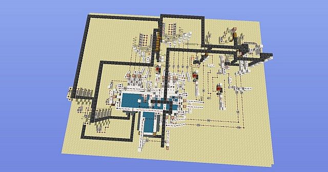 Completely Automatic Brewing Setup Minecraft Map
