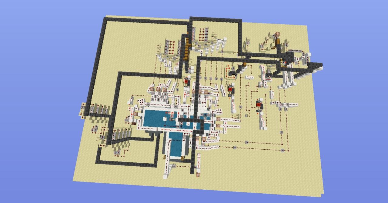 Completely Automatic Brewing Setup Minecraft Map