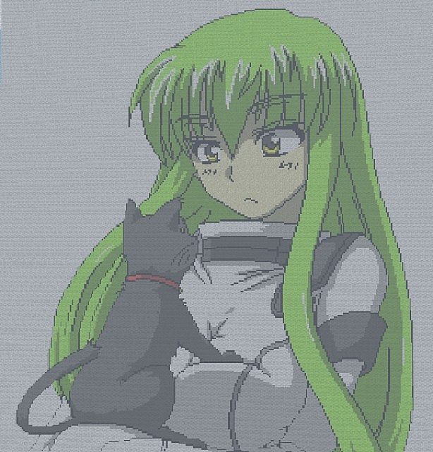 C.C. - Pixel Art Minecraft Map