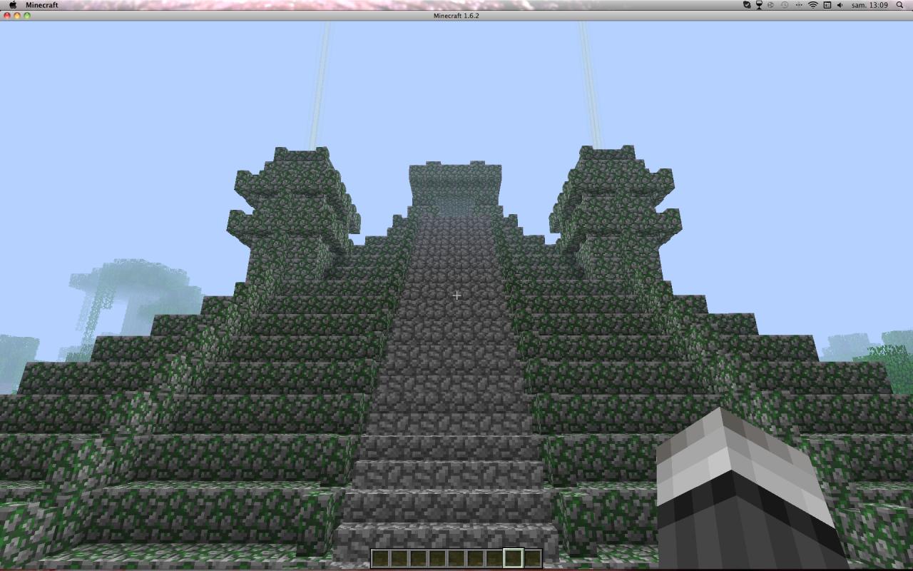 jungle temple Minecraft Map
