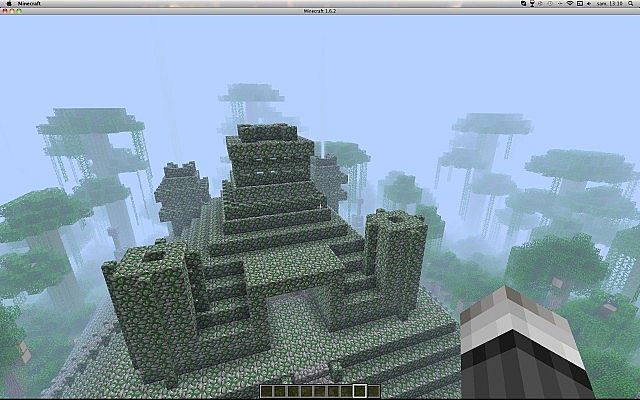jungle temple Minecraft Map