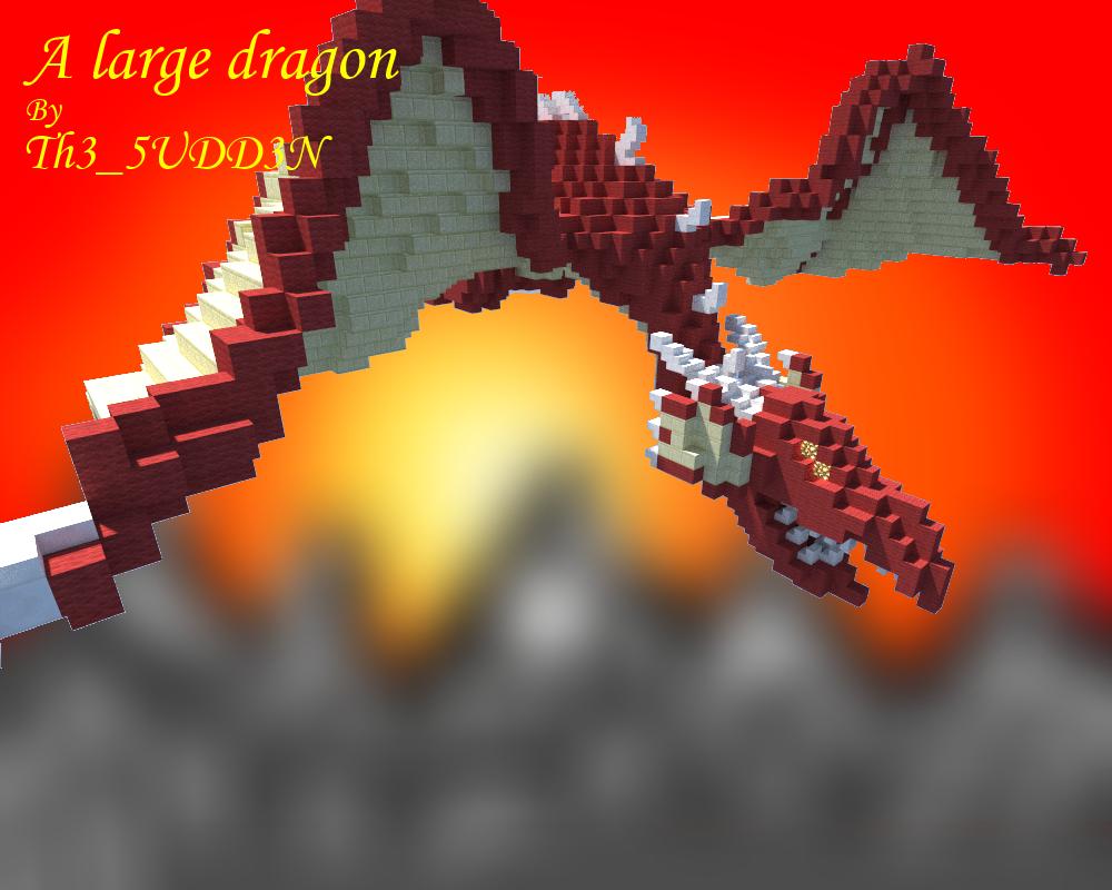 Large wyvern [5th organic][schematic] Minecraft Map