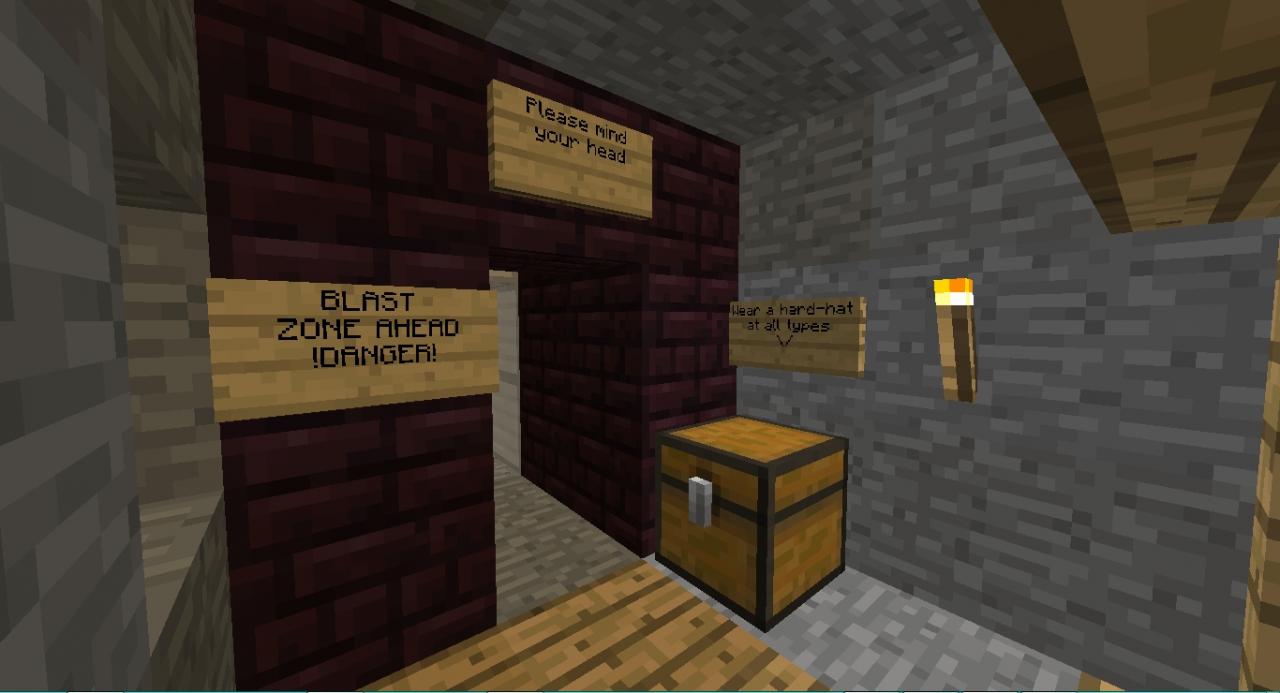 TNT Mining Map Minecraft Map