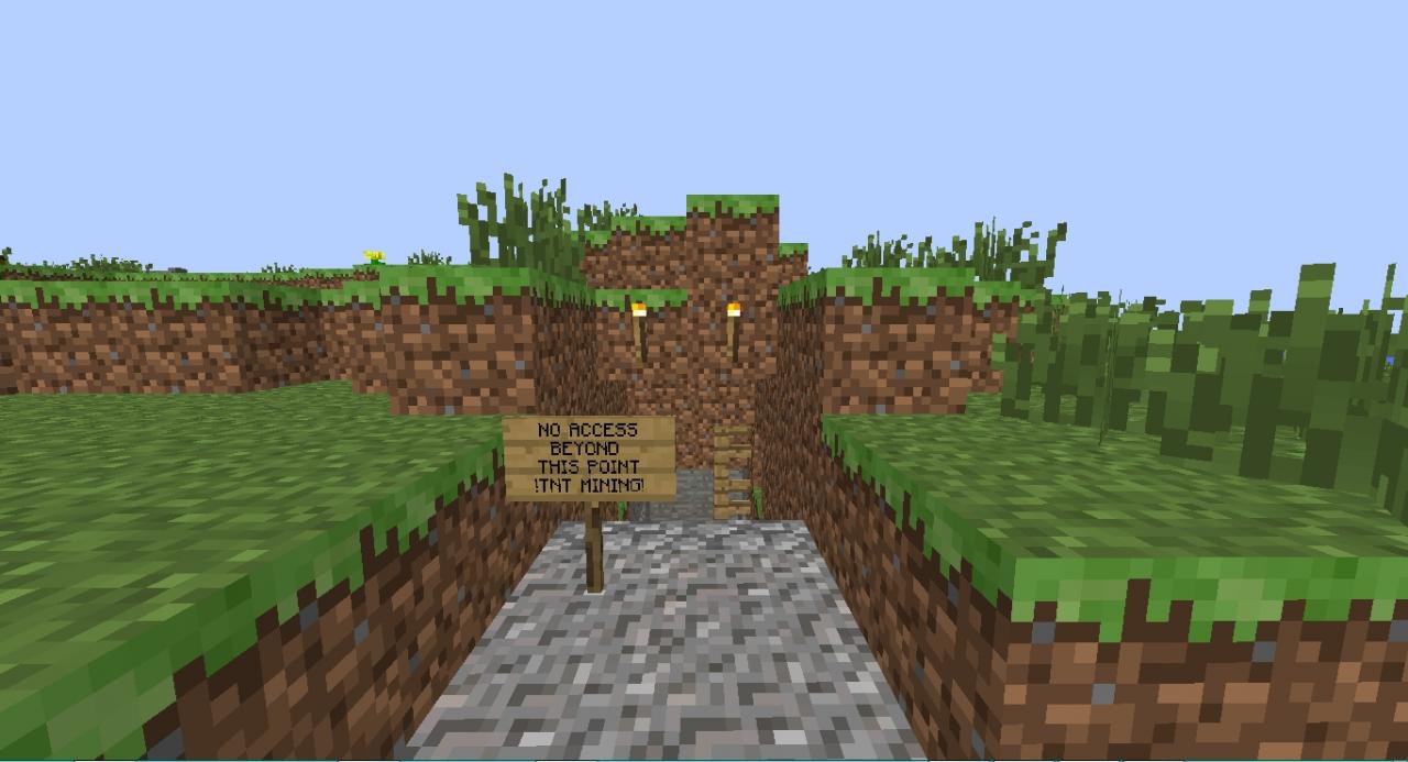 TNT Mining Map Minecraft Map
