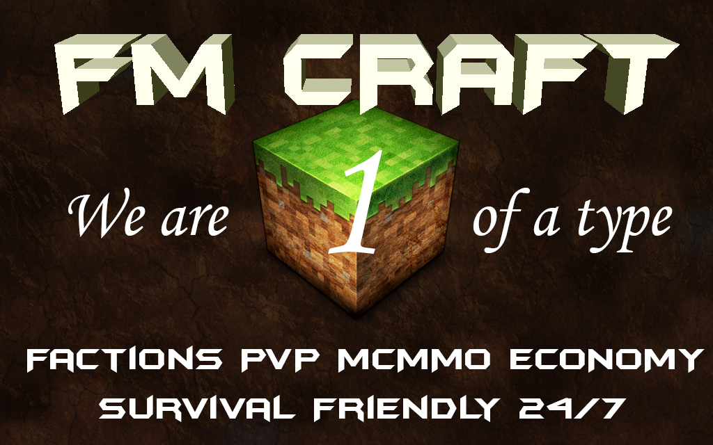 FMCraft 1.6.4 Factions Pvp Survival Minecraft Server