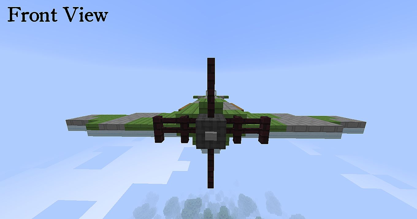 Yakovlev Yak-9T - WWII Fighter Plane Minecraft Project