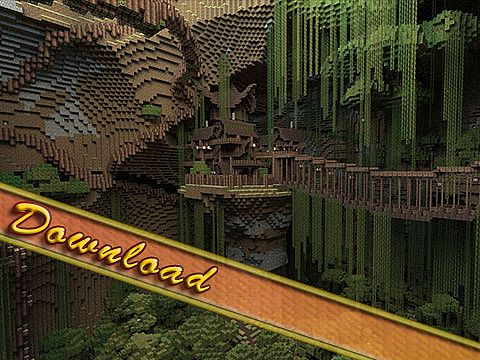 The Underground World Of Hidden Dreams! P2 Minecraft Map