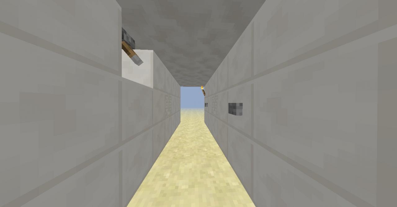 3x2 Piston Door Minecraft Map