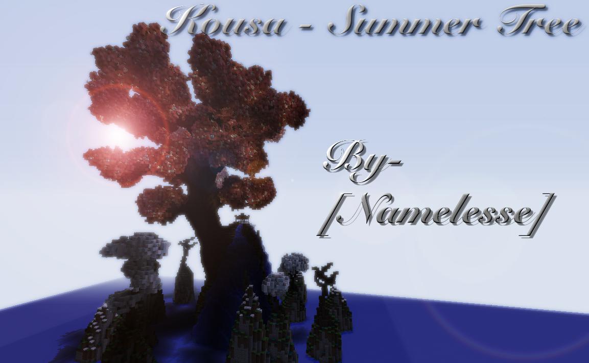 Kousa ~ Summer Tree Minecraft Map