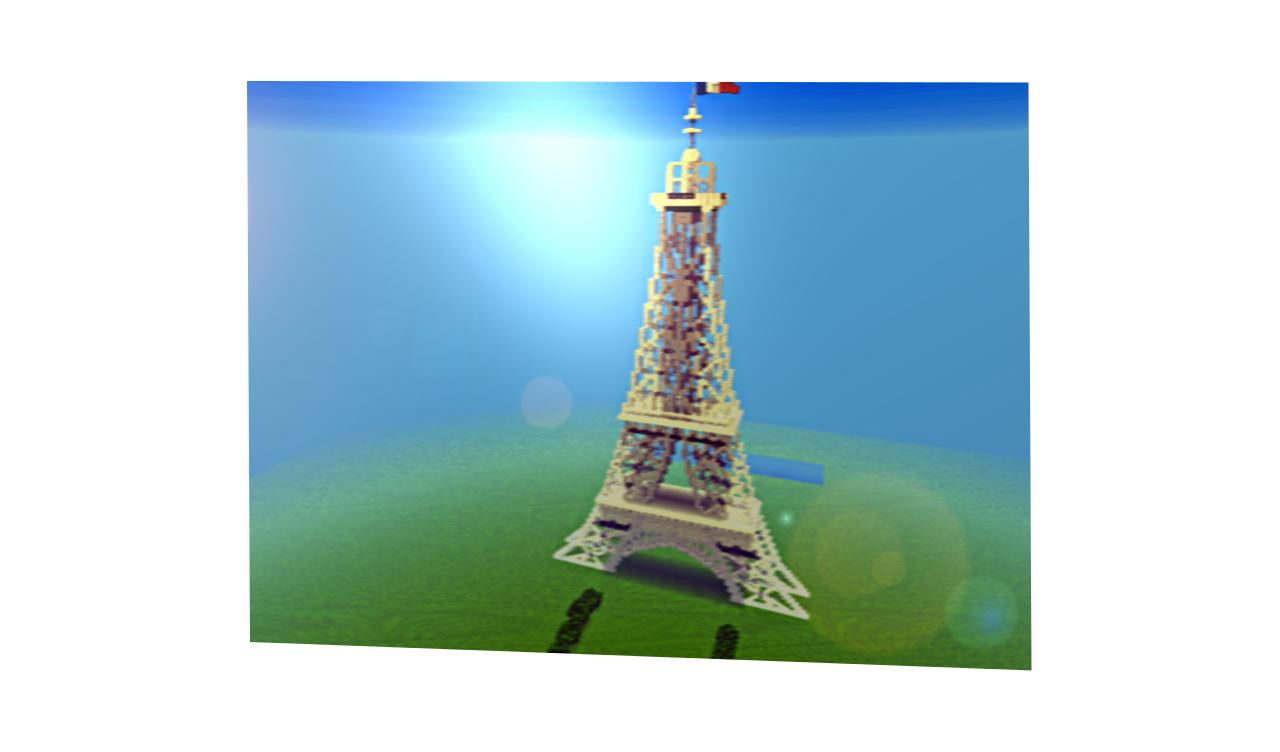 La Tour Eiffel ~Old Style~ Minecraft Map