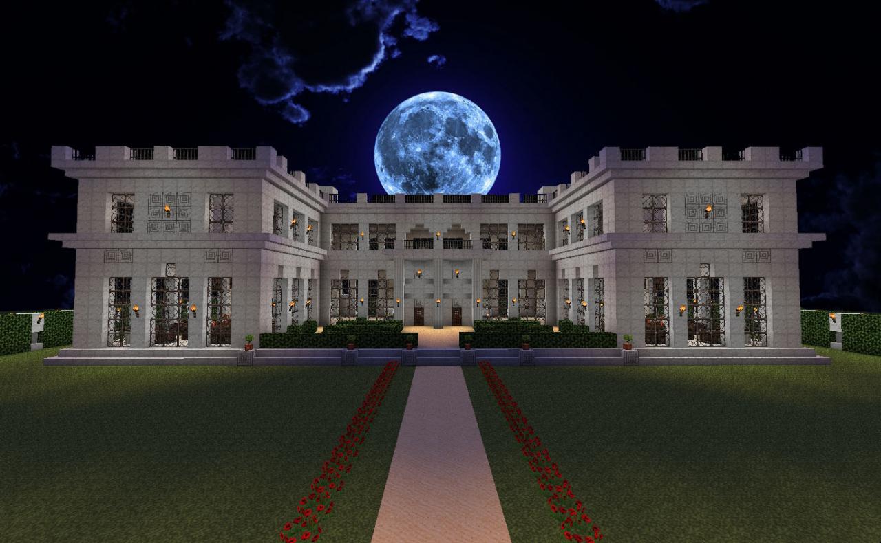 Rosecliff Mansion Minecraft Map