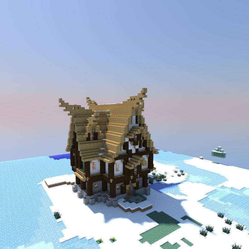 Nordic House Minecraft Map