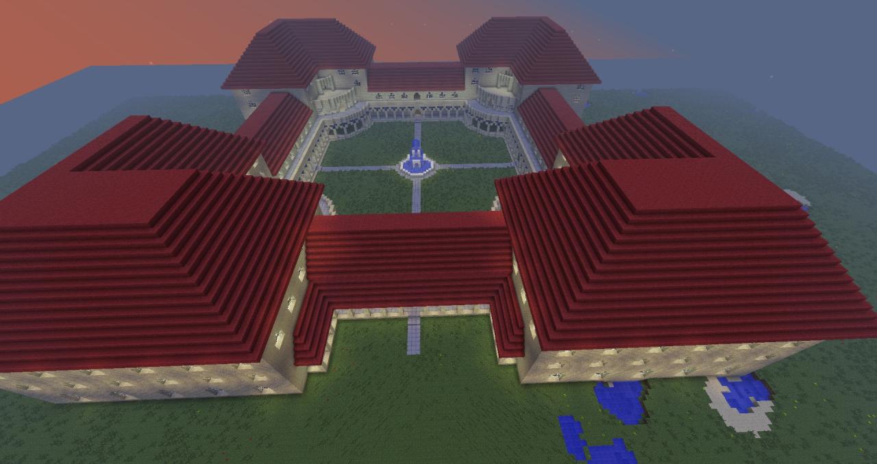Roman villa Minecraft Map