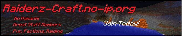 Raiderz-Craft Minecraft Server