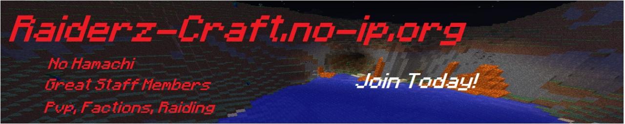 Raiderz-Craft Minecraft Server