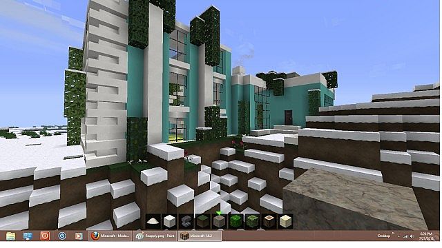 Cyan Creativity Minecraft Map
