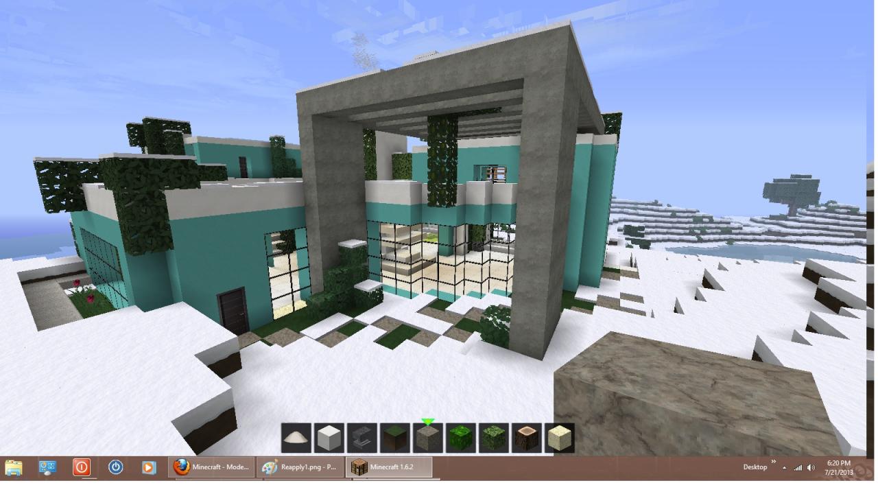 Cyan Creativity Minecraft Map