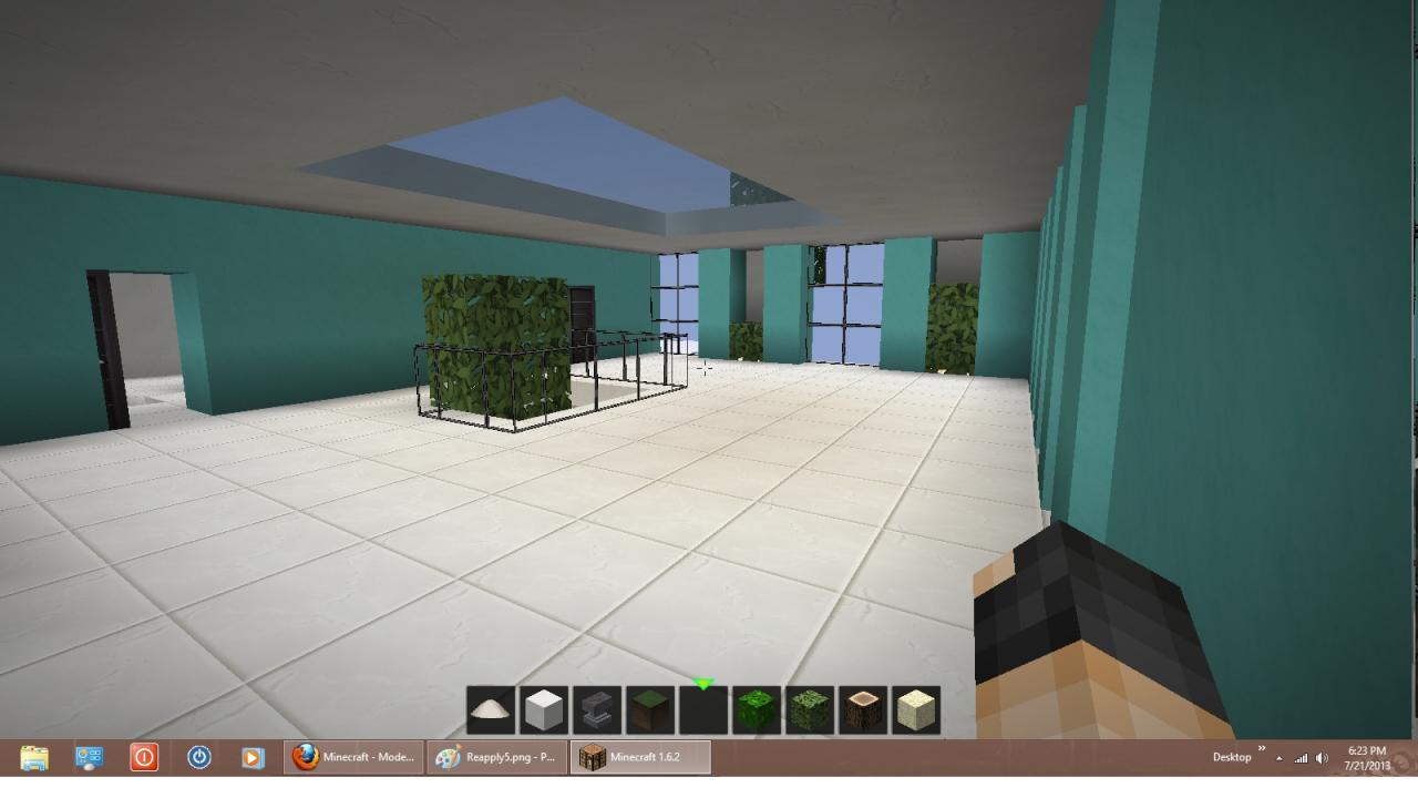 Cyan Creativity Minecraft Map