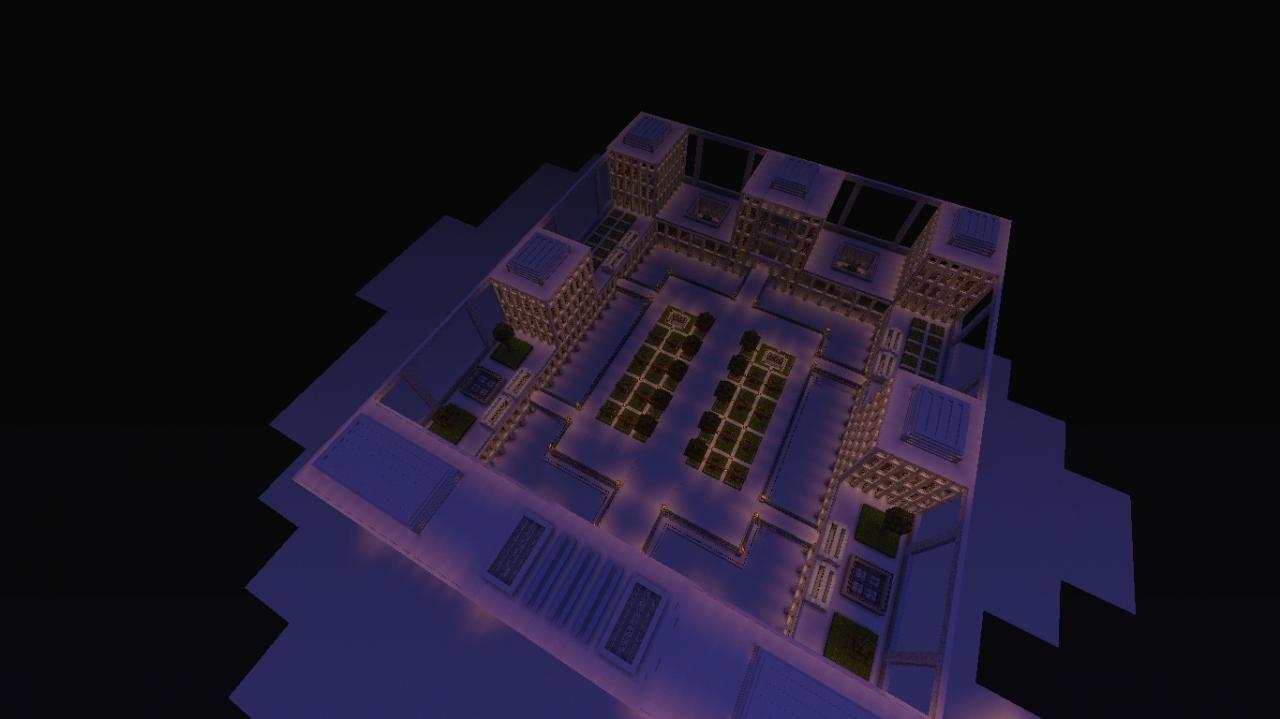 New Main Building Beihang University Minecraft Map