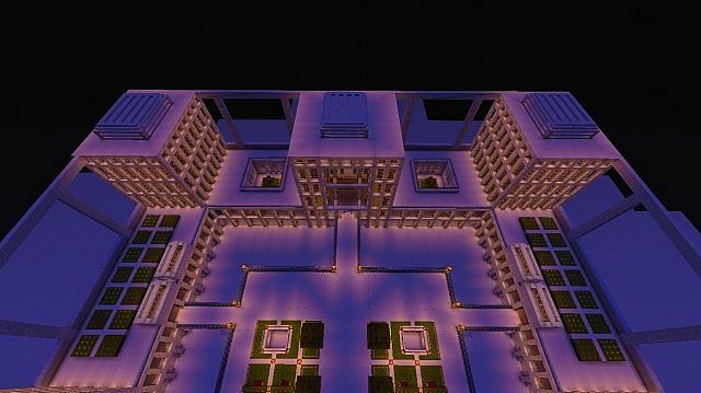 New Main Building Beihang University Minecraft Map