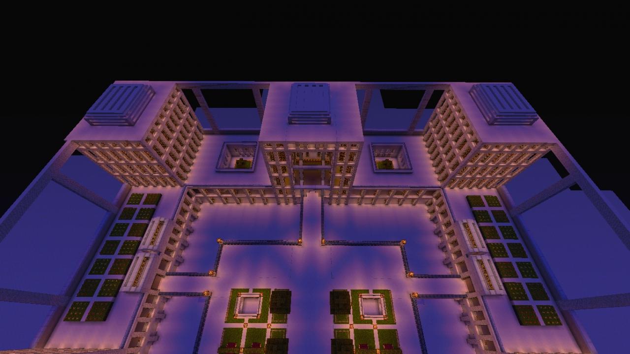 New Main Building Beihang University Minecraft Map