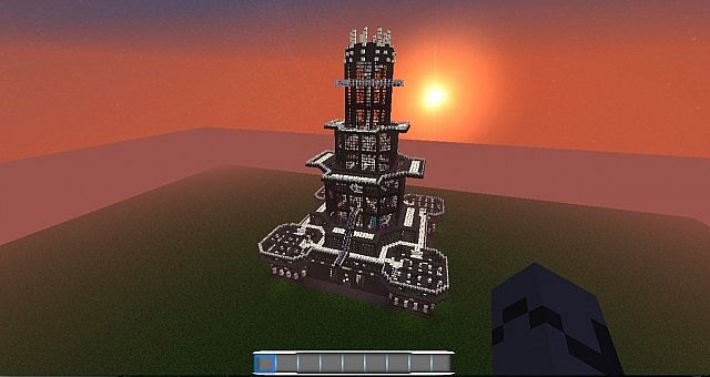 Operable Beacon Tower Minecraft Map