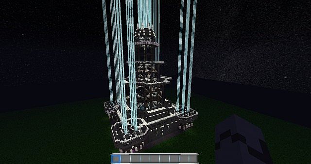 Operable Beacon Tower Minecraft Map