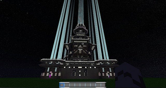 Operable Beacon Tower Minecraft Map