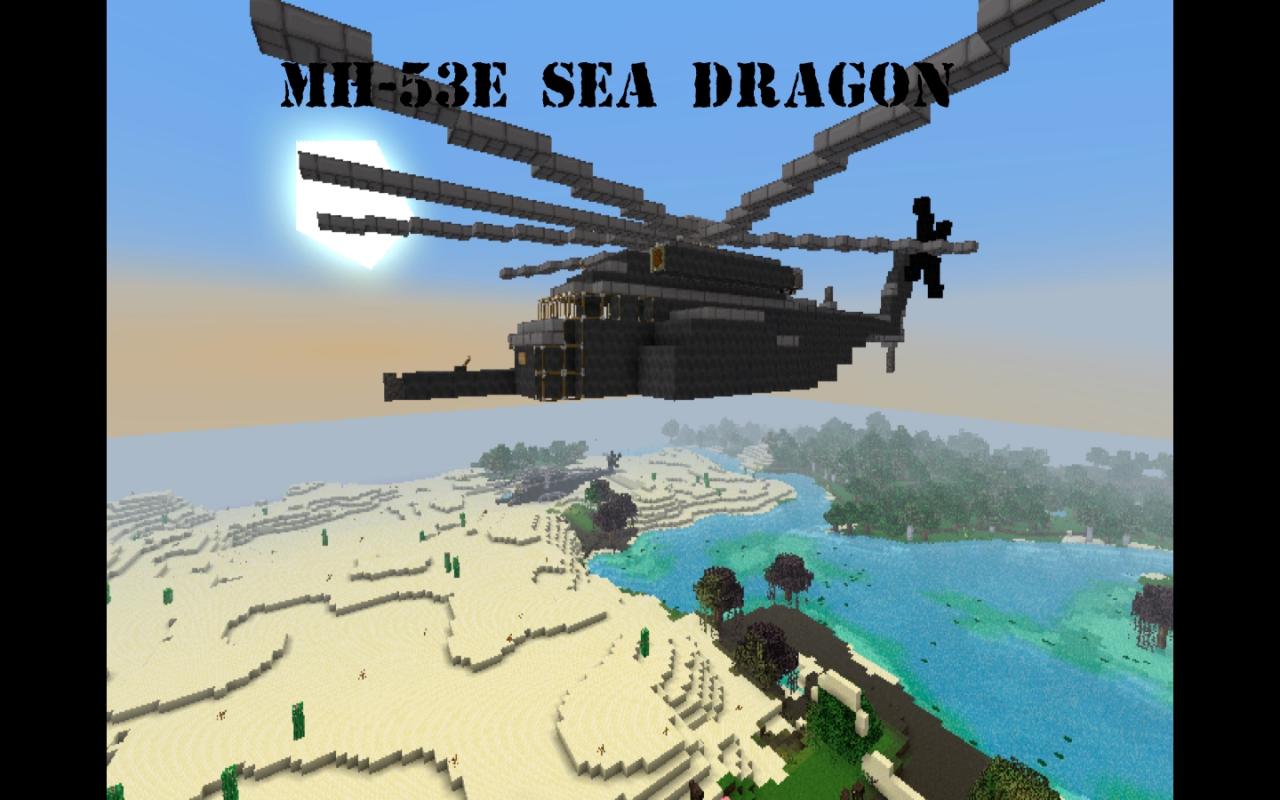 MH-53e Sea Dragon Minecraft Map