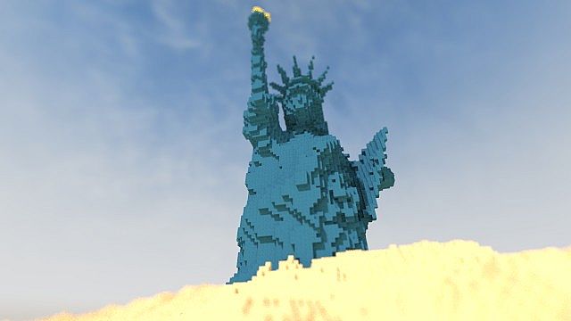 Statue of Liberty Minecraft Map