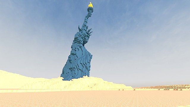 Statue of Liberty Minecraft Map