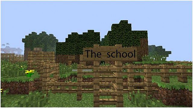 The School Minecraft Map
