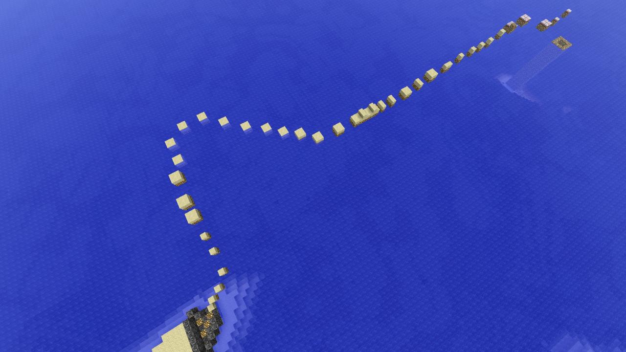 Simple Parkour Minecraft Map