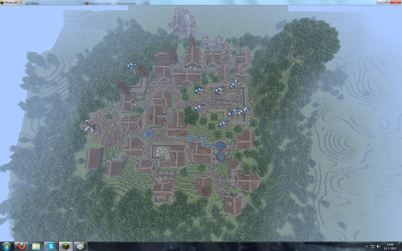 Vox Hold (medieval village) Minecraft Map