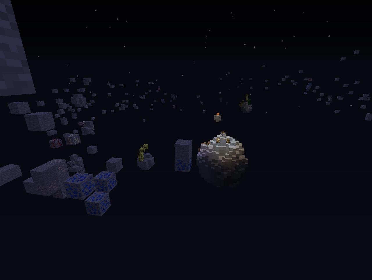 SURVIVE: Asteroids; Redstone-powered survival map Minecraft Map