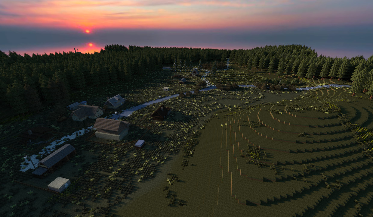DayZ Minecraft Chernorus 1:1 Scale + Online Map Minecraft Map