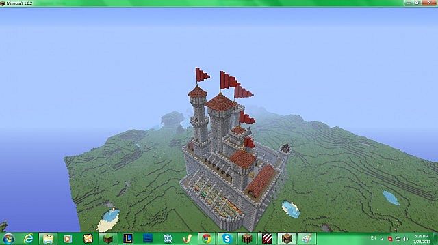 Red Order's Castle Minecraft Map