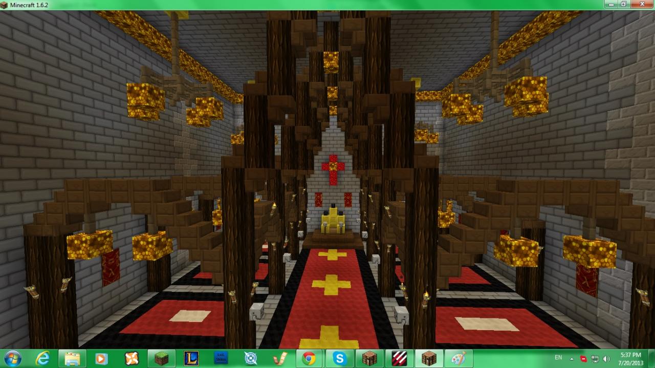 Red Order's Castle Minecraft Map